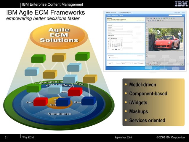IBM FileNet ECM Roadmap | PPT