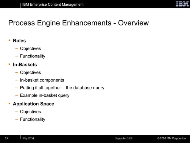 IBM FileNet ECM Roadmap | PPT