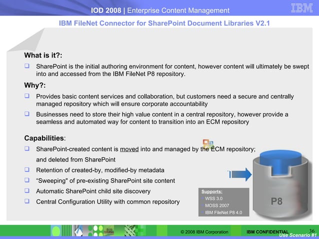 IBM FileNet ECM Roadmap | PPT