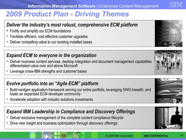 IBM FileNet ECM Roadmap | PPT