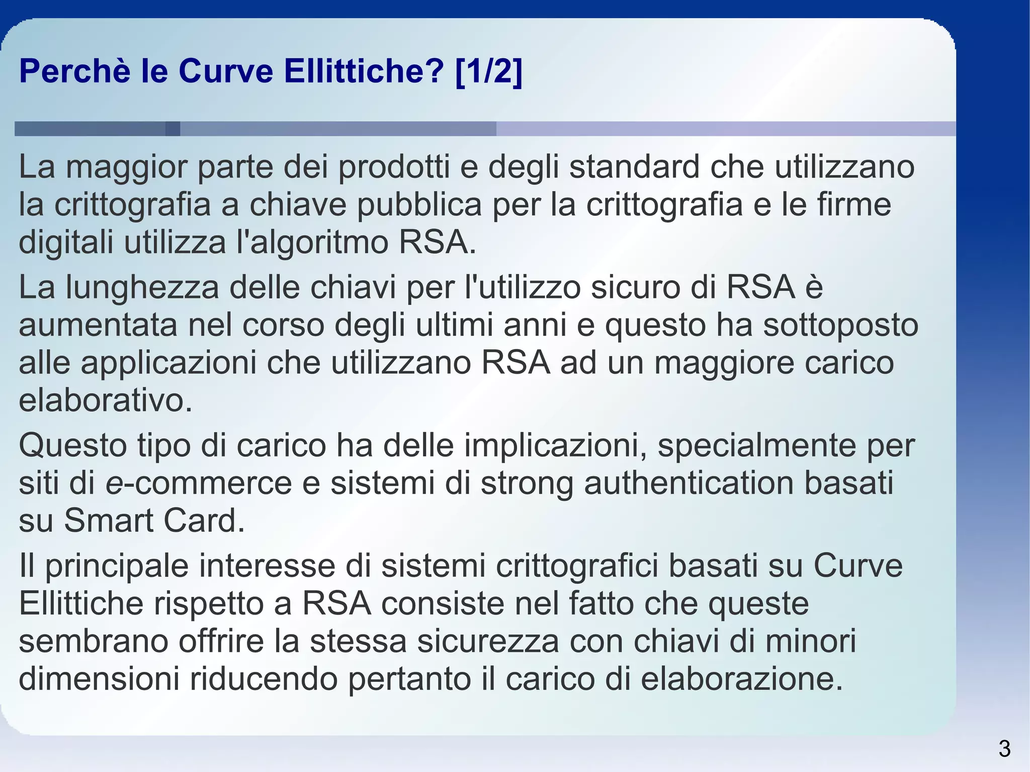 Elliptic Curve Method di Lenstra | PPT