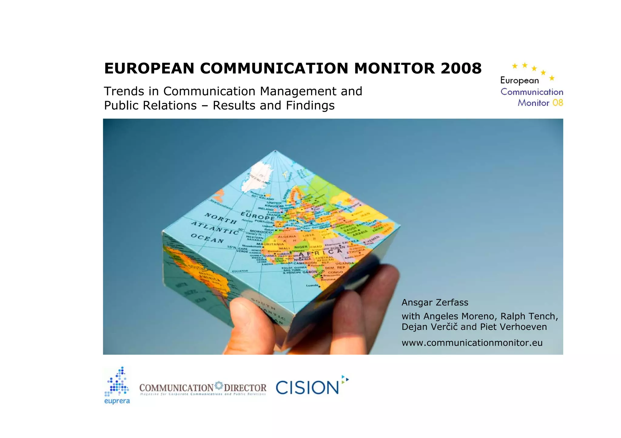 European Communication Monitor 2008 | PPT