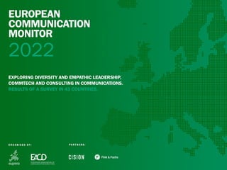 European Communication Monitor 2022 | PPT