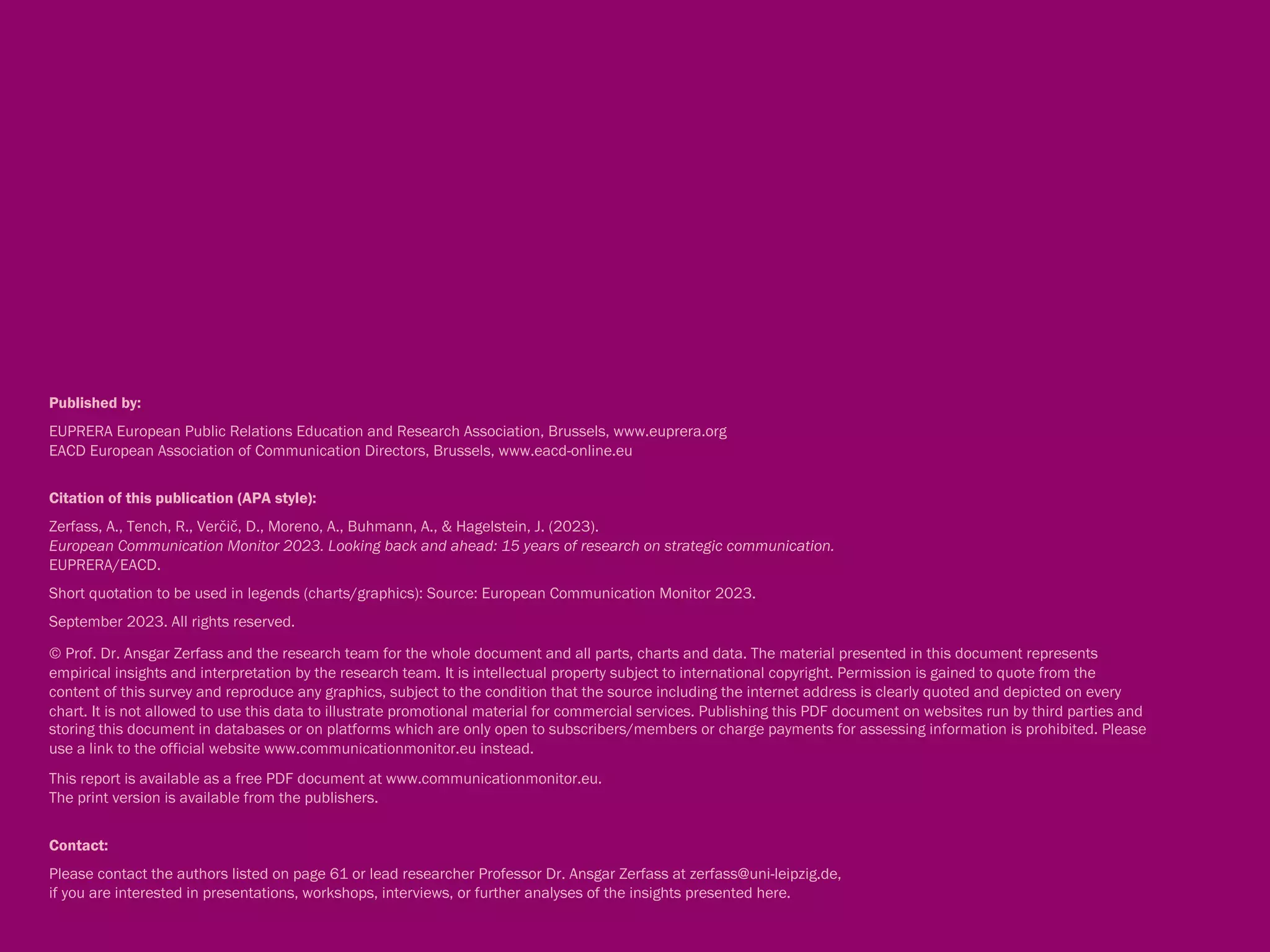 European Communication Monitor 2023 | PPT