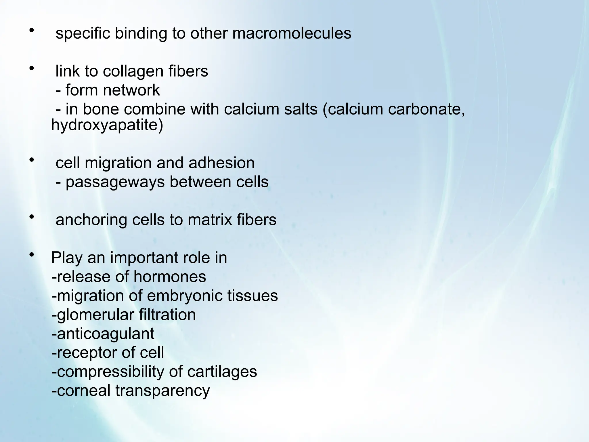 Extracellular matrix biochemistry project | PPTX