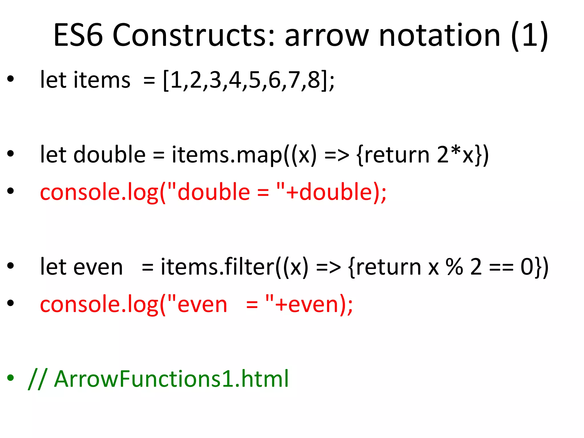 ECMA5 and ES6 Promises | PPTX