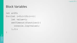 ECMAScript 6 | PPT