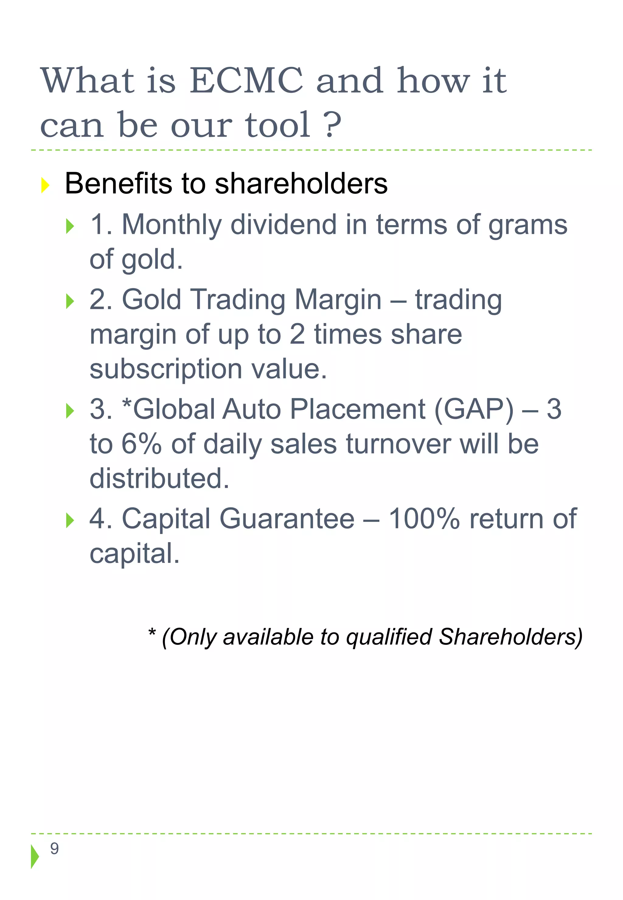 Ecmc Introduction Presentation | PPTX