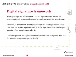 ECM & Digital Signature | PPT
