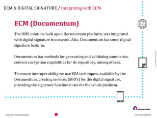 ECM & Digital Signature | PPT