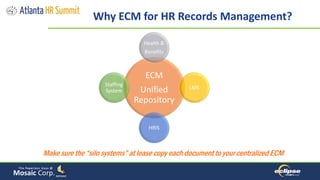 ECM Automation for HR Departments | PPT