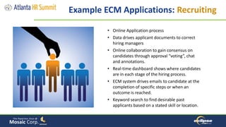 ECM Automation for HR Departments | PPT