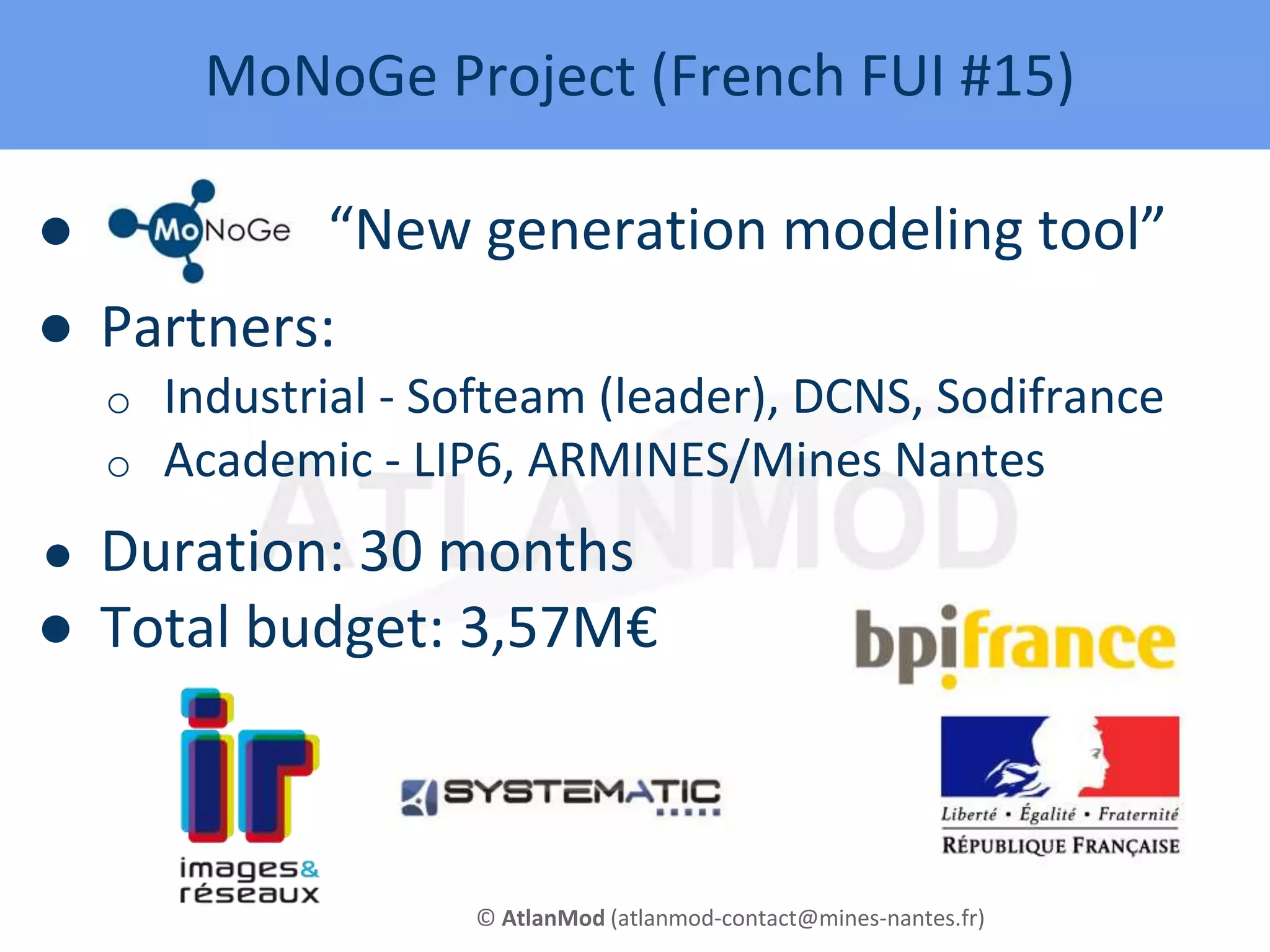 ECMFA 2015 MoNoGe metamodel extension | PPT