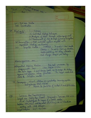 ECO FRIENDLY MINING full notes mid sem (1) | PDF