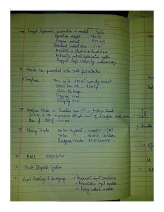 ECO FRIENDLY MINING full notes mid sem (1) | PDF