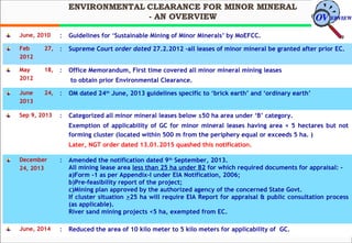 Ec minor mineral b2 mining 2016_dr rlm | PPT
