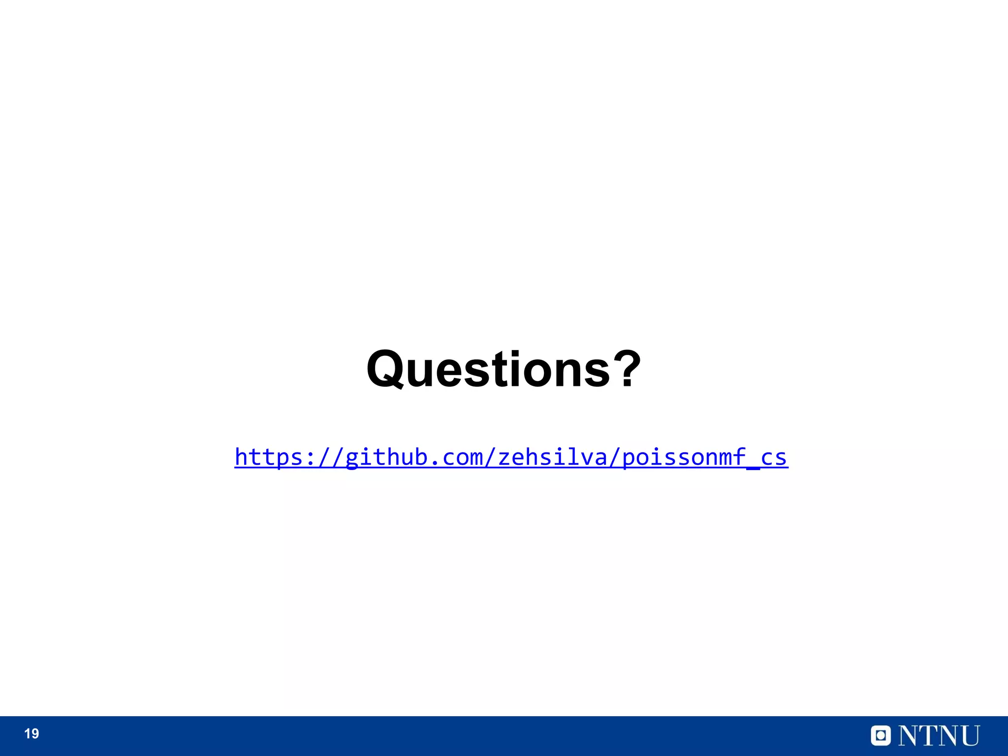 Content Based Social Recommendation With Poisson Matrix Factorization Ecml Pkdd 2017 Ppt