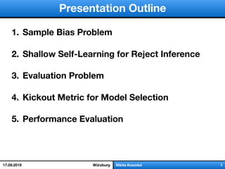 Shallow Self-Learning for Reject Inference in Credit Scoring | PDF ...