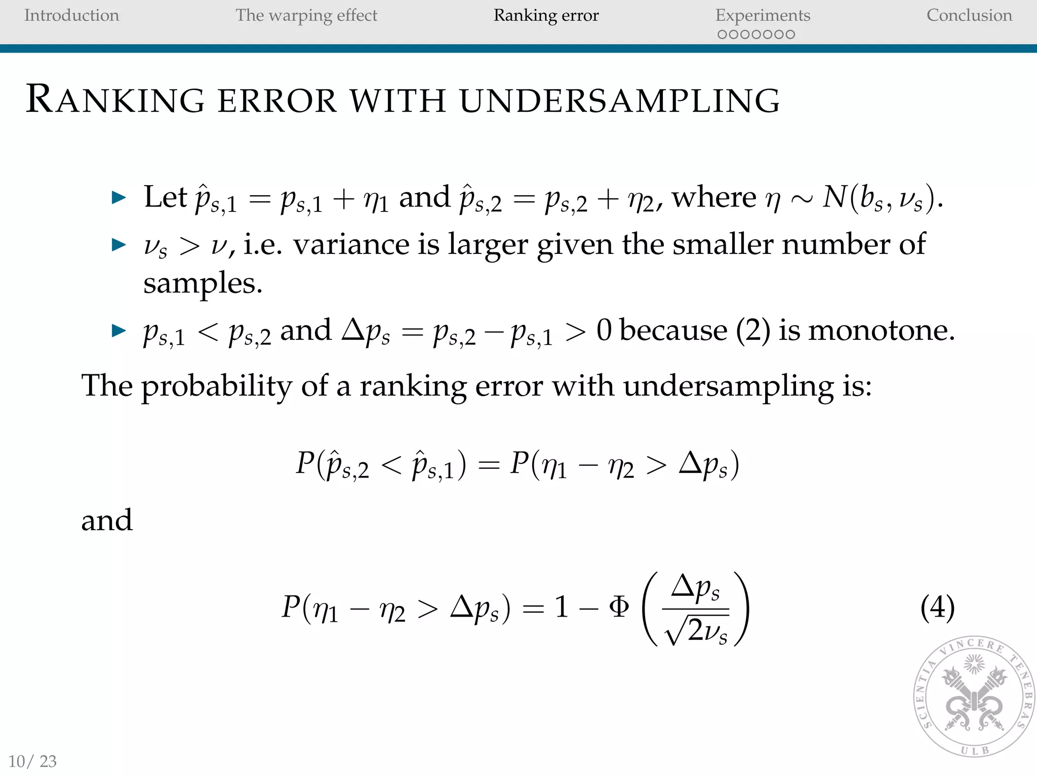 When is undersampling effective in unbalanced classification tasks? | PDF