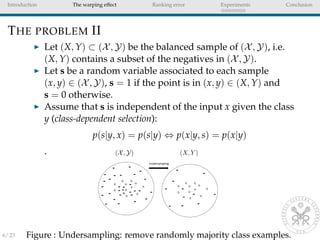 When is undersampling effective in unbalanced classification tasks? | PDF