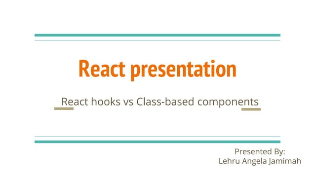 Pluginkla2019 - React Presentation | PPT