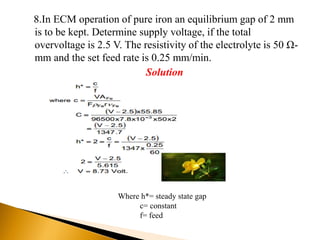 Electrochemical Machining | PDF