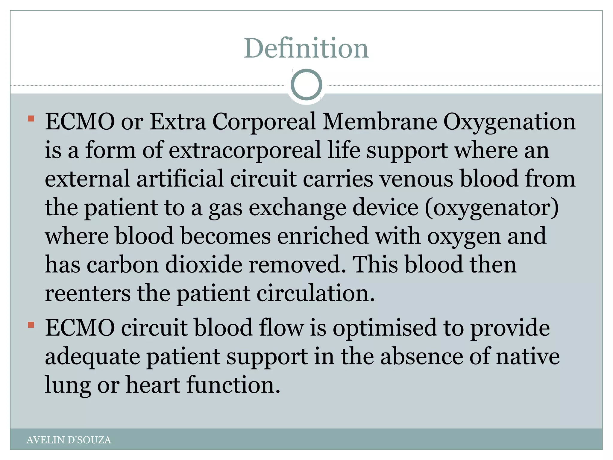 Ecmo | PPT