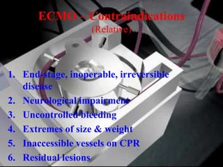 Extracorporeal memebrane oxygenation | PPT