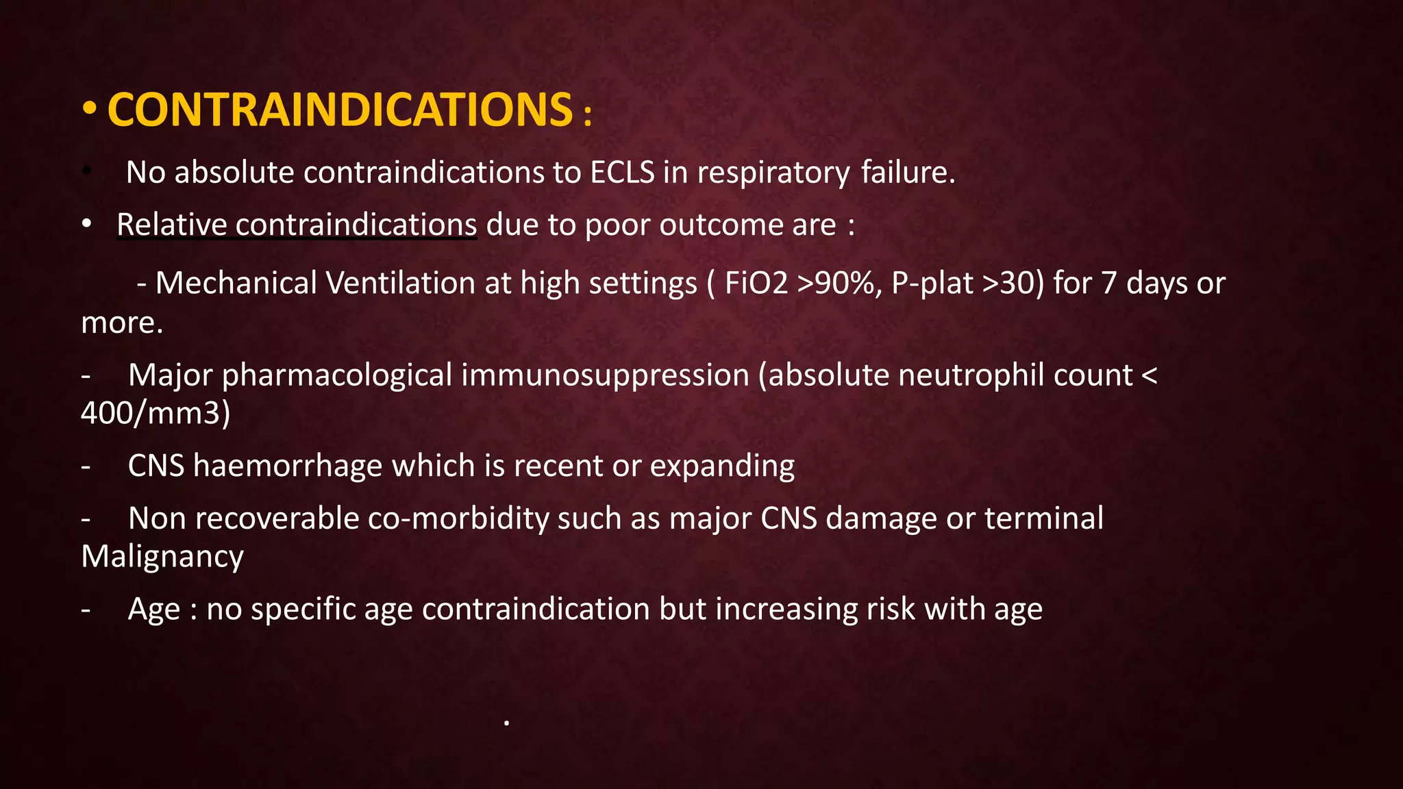 Ecmo | PPTX | Lung and Respiratory Health | Diseases and Conditions