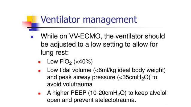 ecmo extracorporeal membrane oxygenarator | PPT