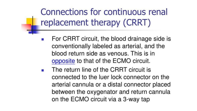 ecmo extracorporeal membrane oxygenarator | PPT