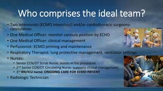 Ecmo nurse presentation | PPTX