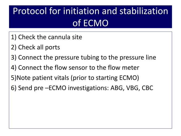 ECMO part 2 by Dr.Tinku Joseph | PPT