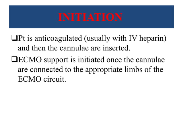 ECMO | PPTX | Heart and Cardiovascular Diseases | Diseases and Conditions