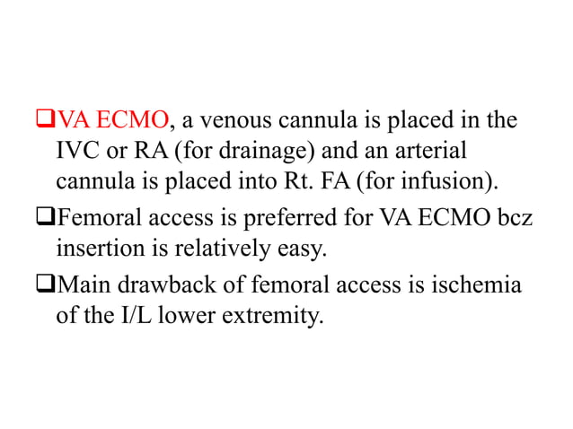 ECMO | PPTX | Heart and Cardiovascular Diseases | Diseases and Conditions
