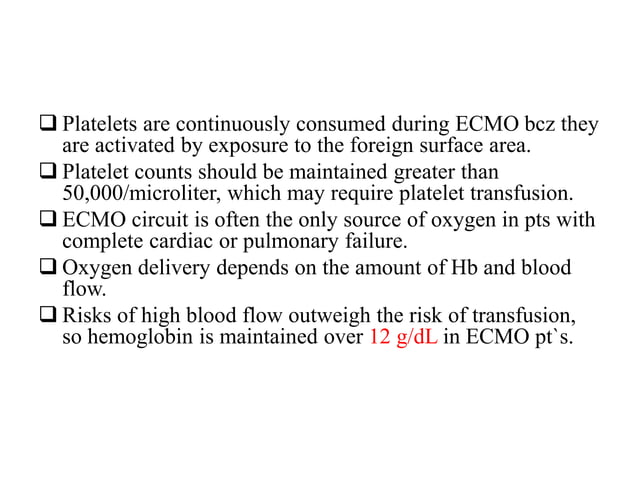 ECMO | PPTX | Heart and Cardiovascular Diseases | Diseases and Conditions