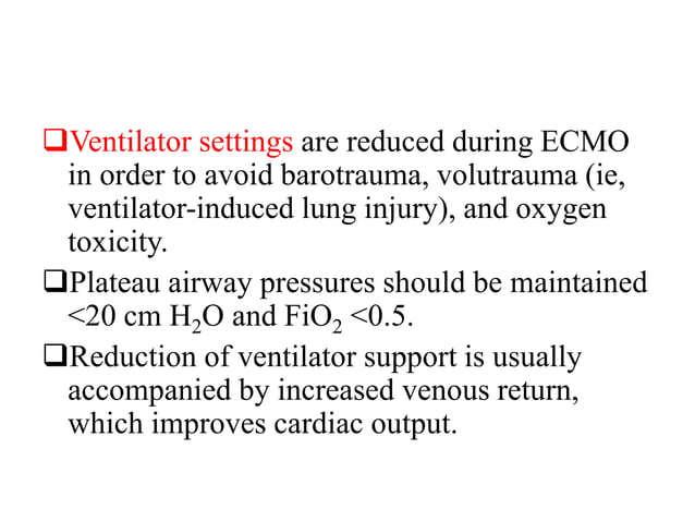 ECMO | PPTX | Heart and Cardiovascular Diseases | Diseases and Conditions