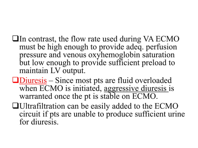 ECMO | PPTX | Heart and Cardiovascular Diseases | Diseases and Conditions