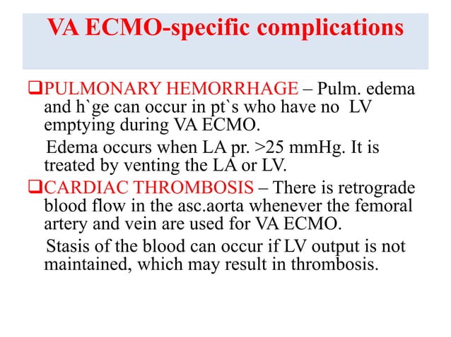 ECMO | PPTX | Heart and Cardiovascular Diseases | Diseases and Conditions