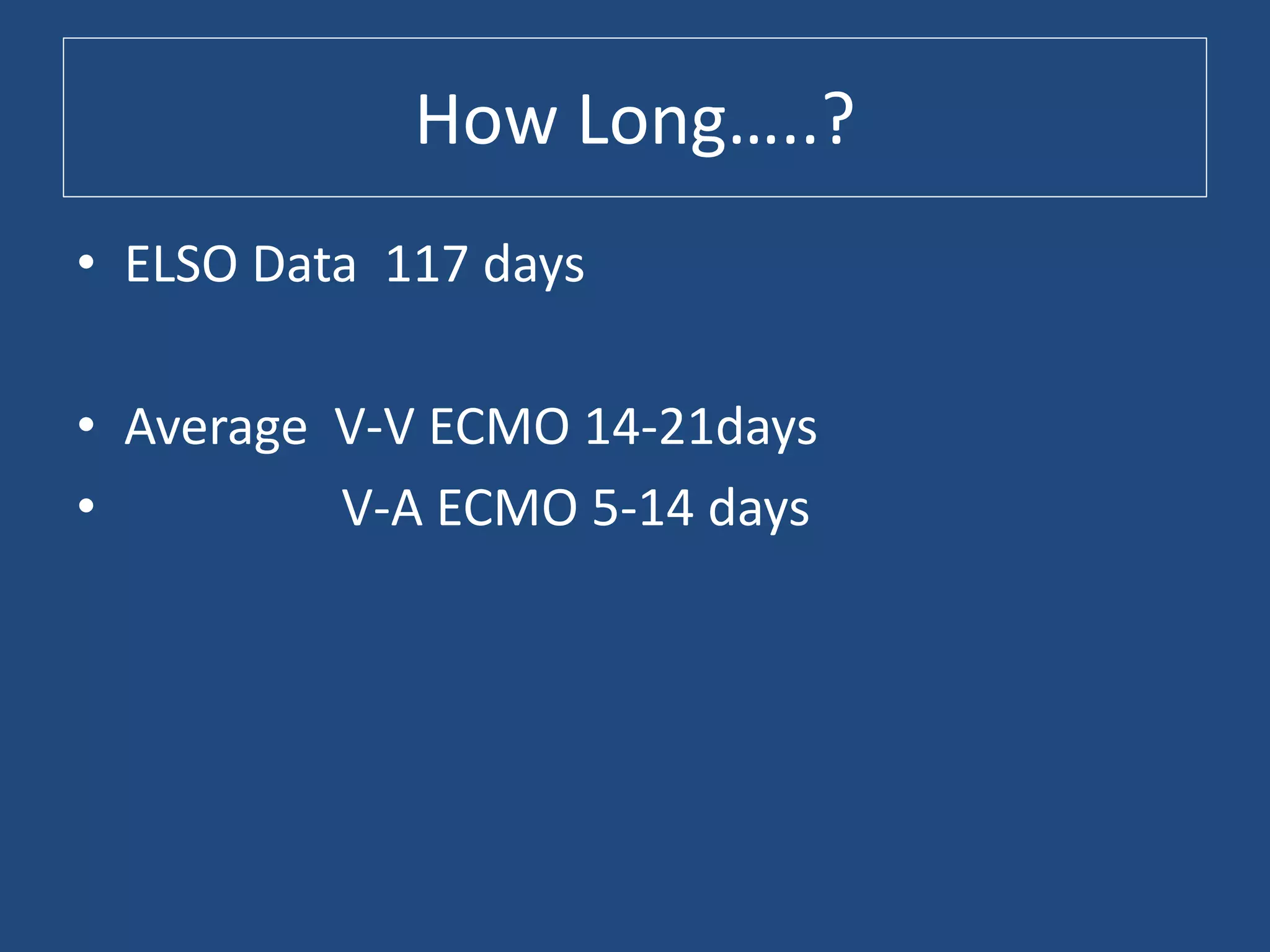 Ecmo bridge to recovery | PPTX