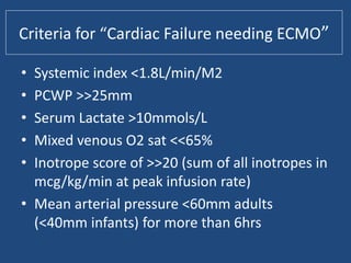 Ecmo bridge to recovery | PPT