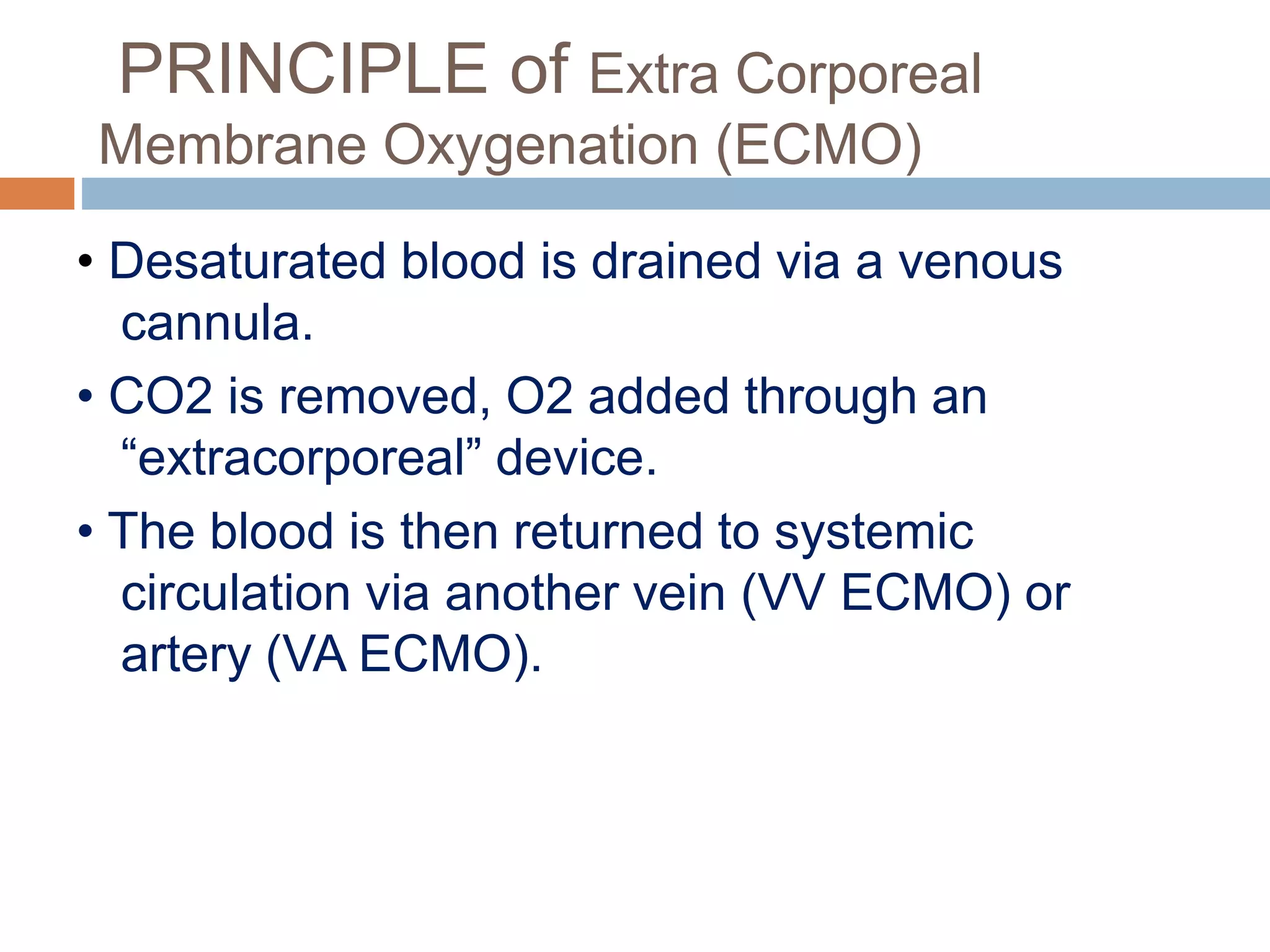 Ecmo and crrt | PPTX