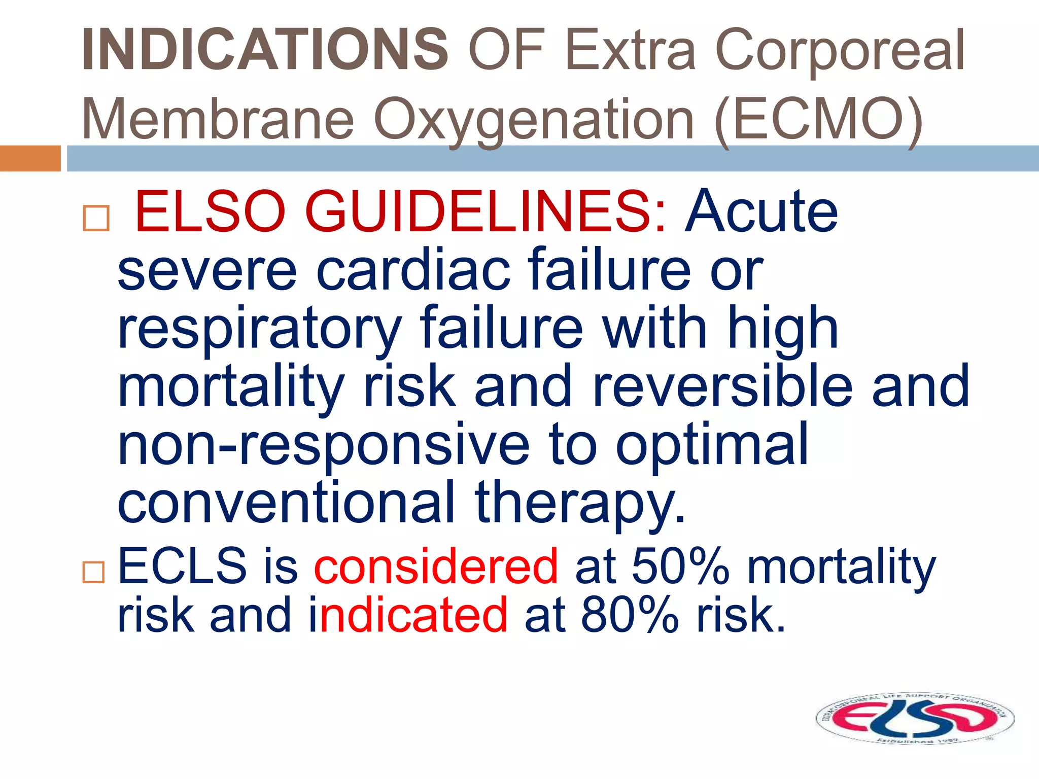 Ecmo and crrt | PPTX