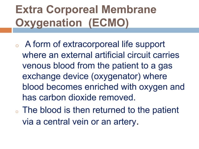 Ecmo and crrt | PPTX