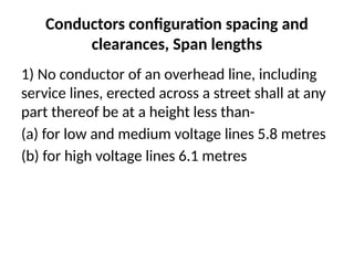 Electrical Estimation and Costing E&C Module 4 Overhead design.pptx