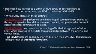 Ecmo ( extracorporeal membrane oxygenation ) | PPTX