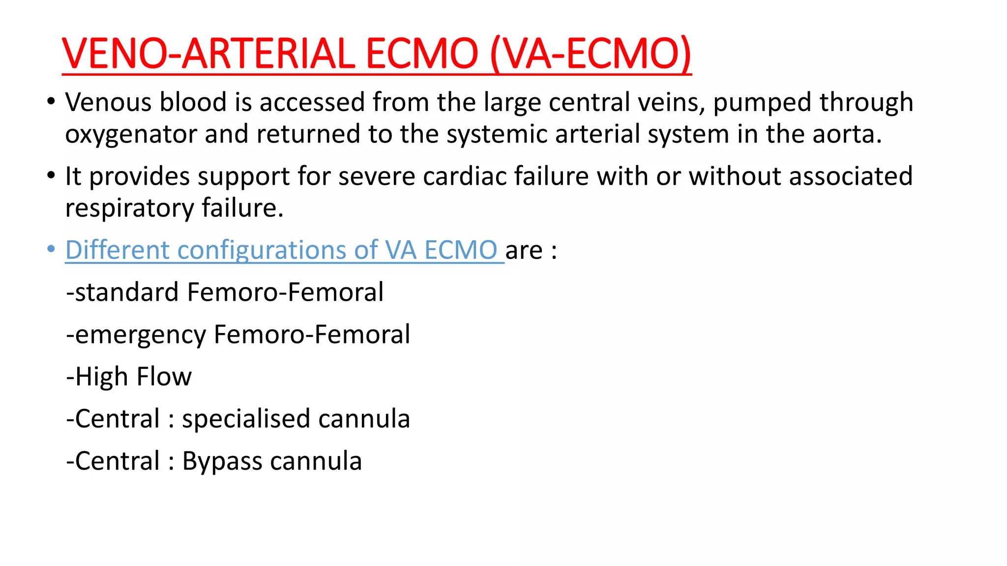 ECMO - extracorporeal membrane oxygenation | PPTX | Lung and Respiratory Health | Diseases and ...