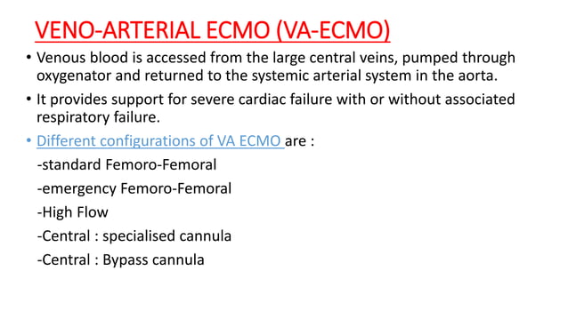 ECMO - extracorporeal membrane oxygenation | PPTX | Lung and Respiratory Health | Diseases and ...