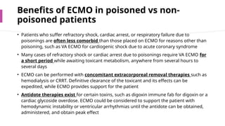 ECMO in poisoning - v2 critical care medicine.pptx