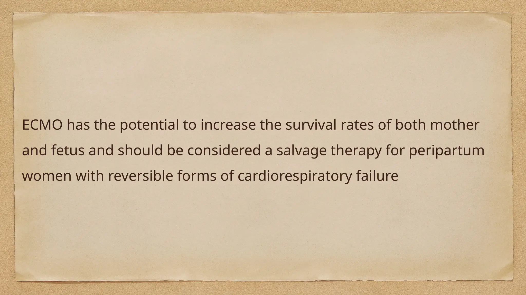 ECMO IN PREGNANCY critical care medicine.pptx